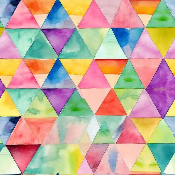 Download Colorful Abstract Triangle Pattern Art Patterns Online ...