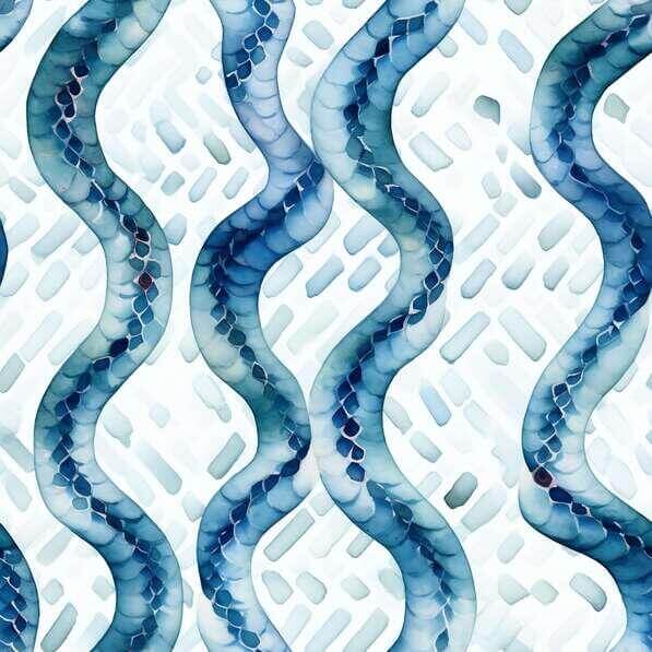 Download Seamless Blue and White Snake Pattern Patterns Online ...