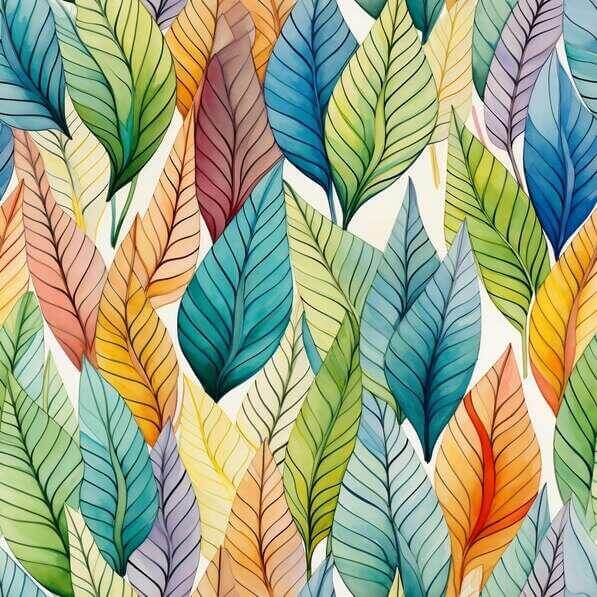 Leaf Patterns - Download Seamless Leaf Patterns for Free - Creative Fabrica