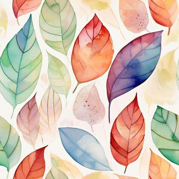 Leaf Patterns - Download Seamless Leaf Patterns for Free - Creative Fabrica