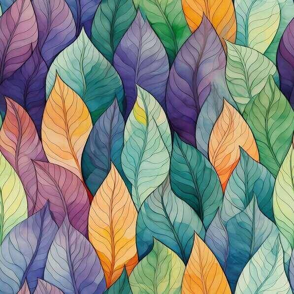 Leaf Patterns - Download Seamless Leaf Patterns for Free - Creative Fabrica