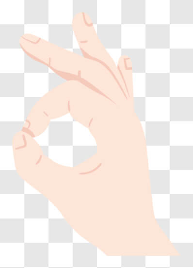Download Hand Gesture: Index Finger Up PNGs Online - Creative Fabrica