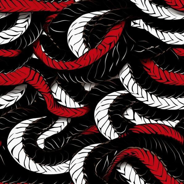 Download Seamless Red and White Snake Pattern Patterns Online ...