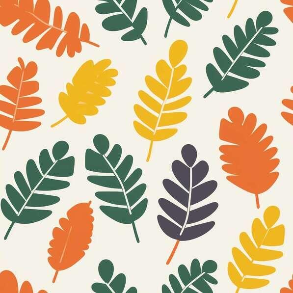 Download Seamless Autumn Leaves Pattern Patterns Online - Creative Fabrica