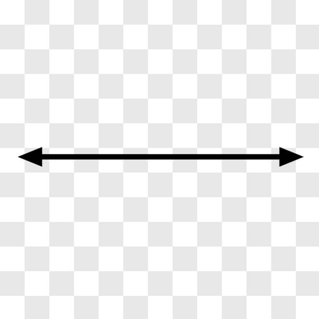 Download Line with Two Arrows for Distance and Angle Calculation PNGs ...