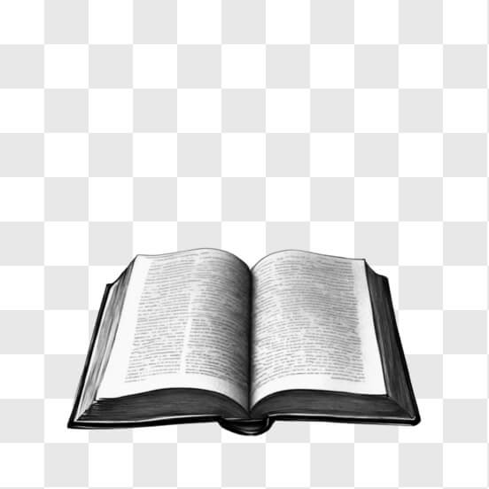 Download Black and White Illustration of The Bible Sketches Online ...