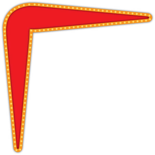 Download Red and Yellow Upside-Down Triangle Light-Up Sign Borders ...