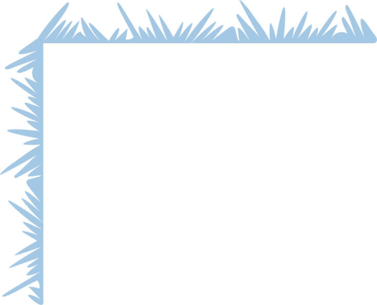 Download Square Frame Clip Art with Blue Grass Surrounding Borders ...
