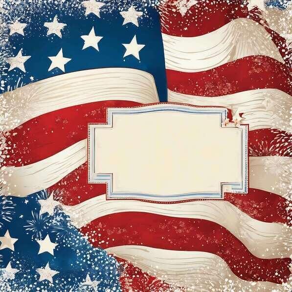 Download Patriotic American Flag Background for Celebrating Special ...