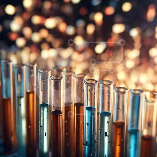 Colorful Test Tubes for Scientific Research and Experimentation stock ...