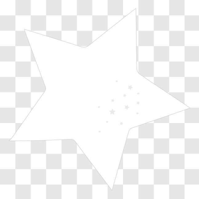 Download White Star Ornamental Design Element PNGs Online - Creative ...