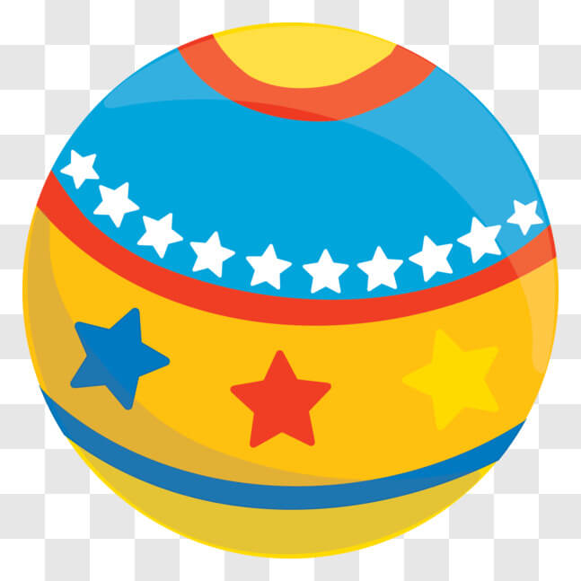 Download Colorful Star Ball for Children's Use PNGs Online - Creative ...