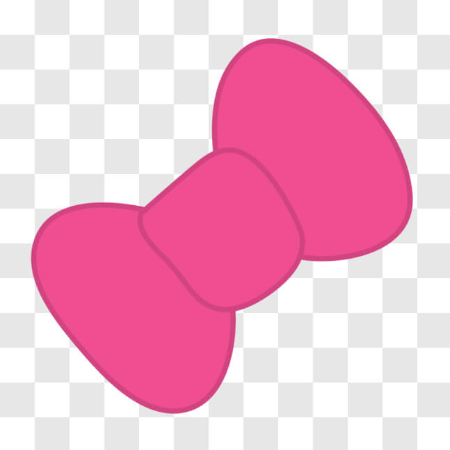 Download Pink Bow Tie Clip Art PNGs Online - Creative Fabrica