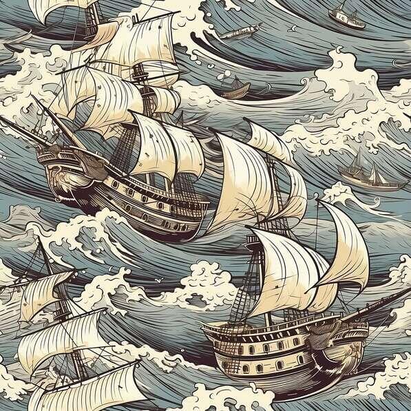 Pirate Patterns - Download Seamless Pirate Patterns for Free - Creative ...