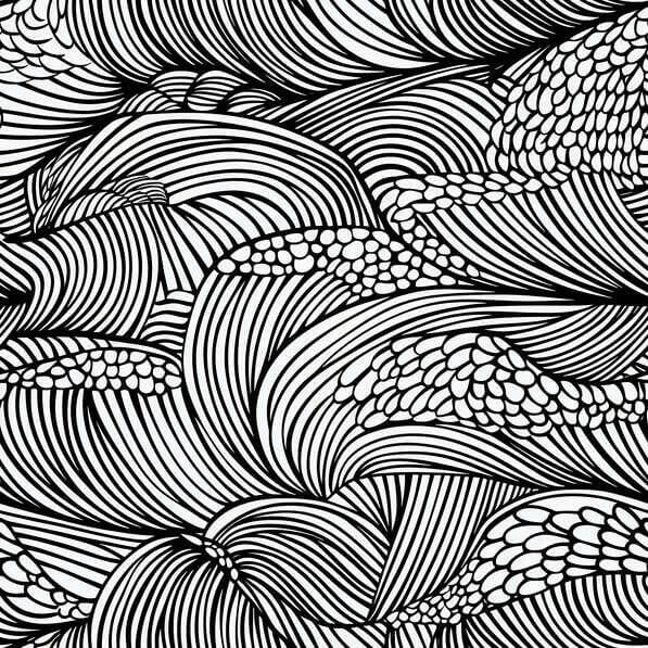 Download Black and White Swirls Seamless Pattern Background Patterns ...