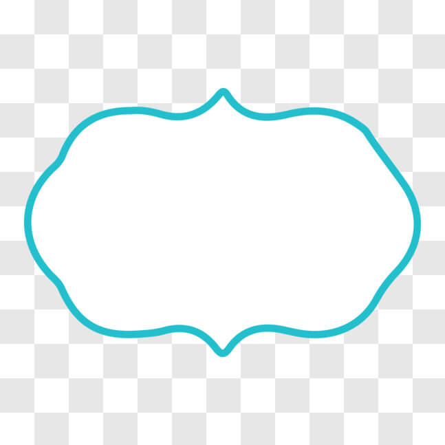 Download Versatile Blue Oval Frame PNGs Online - Creative Fabrica