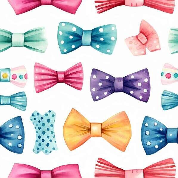 Download Colorful Array of Bow Ties in Various Patterns Patterns Online ...