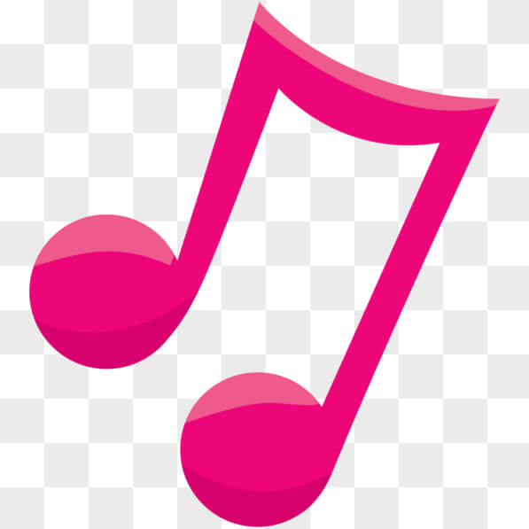 Baixe Símbolo de Nota Musical Rosa para Instrumentos Musicais PNGs ...