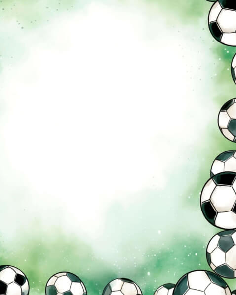 Download Soccer Field Background with Scattered Soccer Balls ...