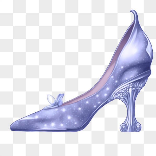 Download Glittery High-Heeled Shoes from The Princess and the Frog PNGs ...