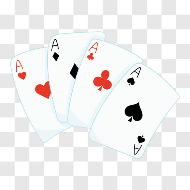 Download Playing Cards Stack for Poker Games PNG Online - Creative Fabrica