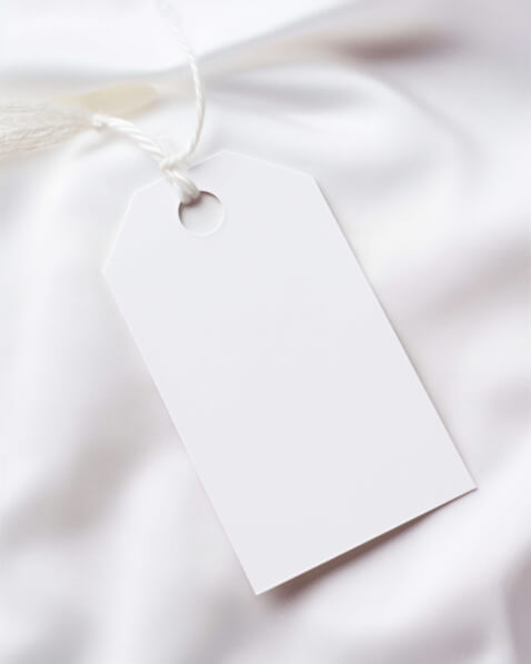Download White Tag on Satin Fabric Mockups Online - Creative Fabrica