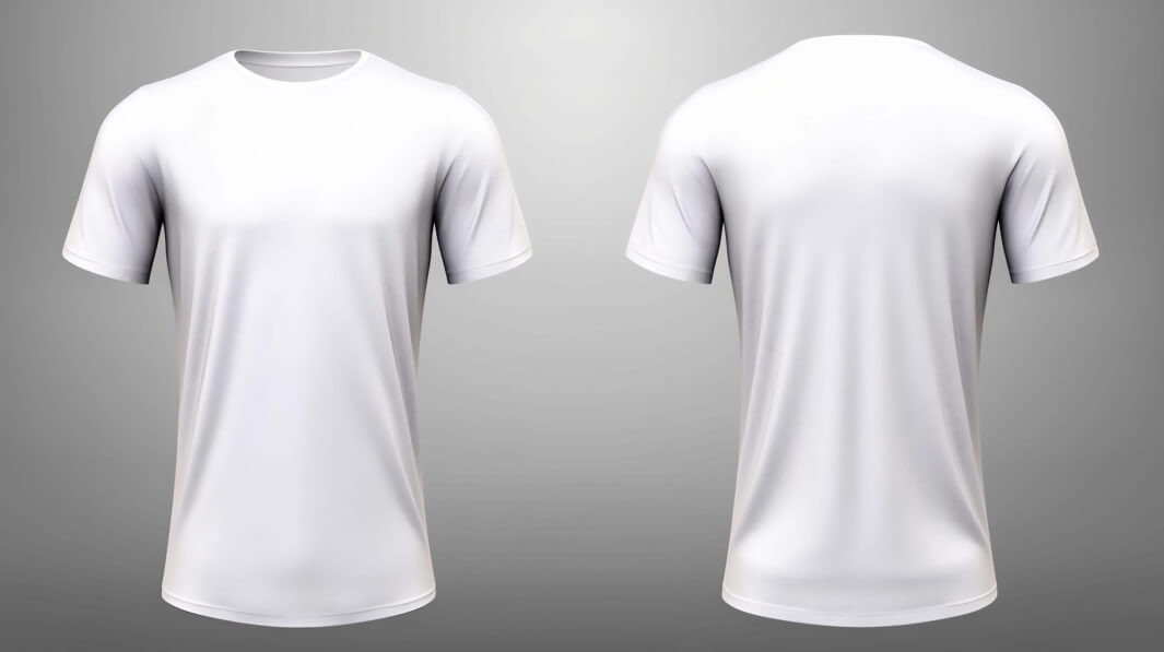 Download White T-Shirts Mockups on Gray Background Mockups Online ...