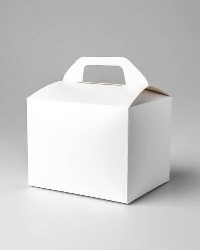 Download White Cardboard Box for Food and Storage Mockups Online ...