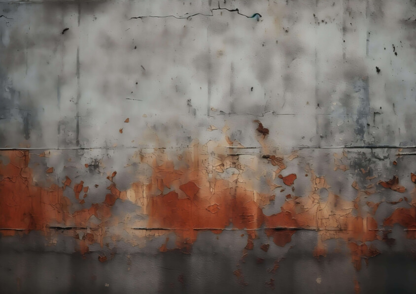 Download Weathered Rusty Wall with Red and Orange Paint Backgrounds ...