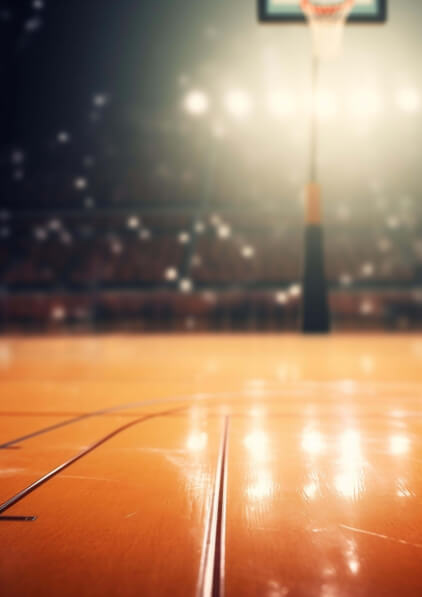 Download Empty Basketball Court with Hoop Backgrounds Online - Creative ...