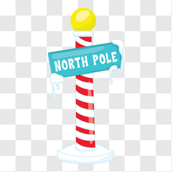 North Pole Sign PNG - Download Free & Premium Transparent North Pole ...