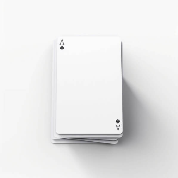 Download Stack of White Playing Cards for Card Games Mockups Online ...