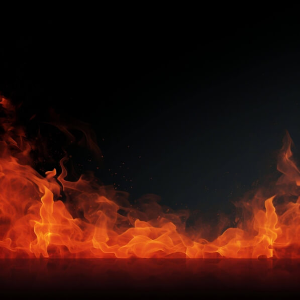 Download Vibrant Flames on Black Background Backgrounds Online ...
