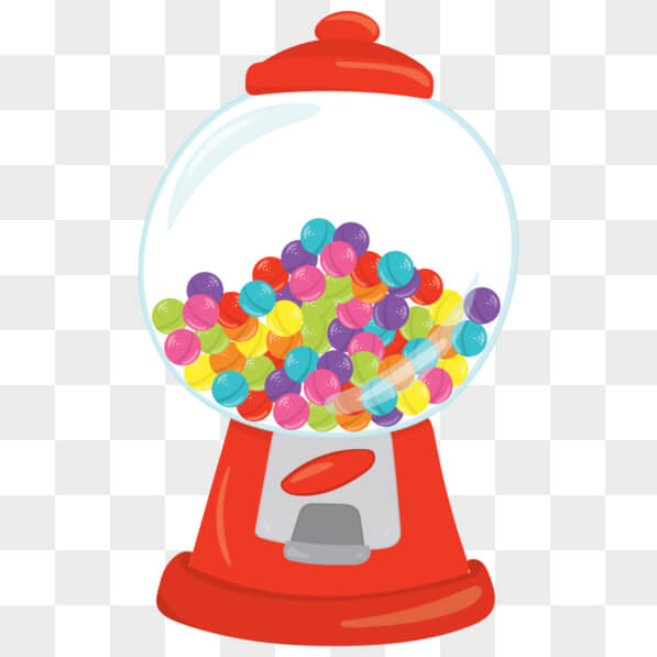 Télécharger Machine à bonbons colorée avec divers bonbons PNGs En Ligne ...