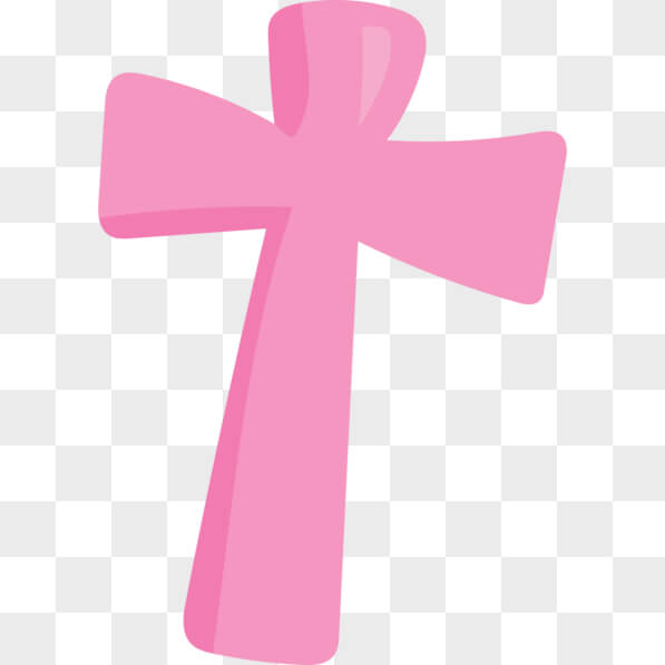 Download Pink Cross on White Background PNGs Online - Creative Fabrica
