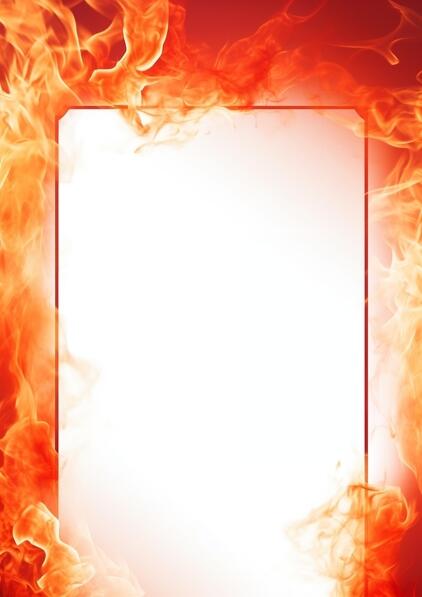 Download Create Your Own Design with Red Flame Frame Backgrounds Online ...