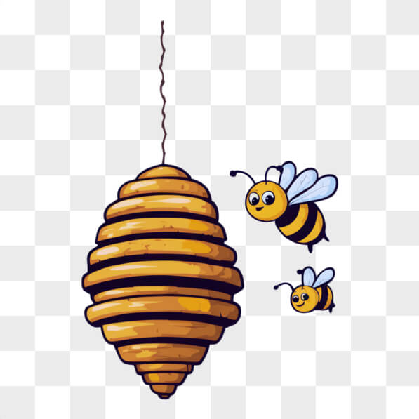 Download Bees and Honeycomb in Close Proximity Cartoons Online ...