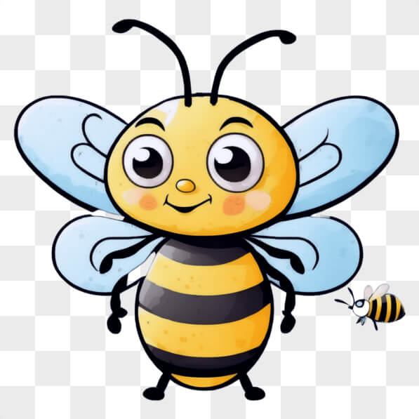 Download Cartoon Bee and Honeybee Illustration Cartoons Online ...