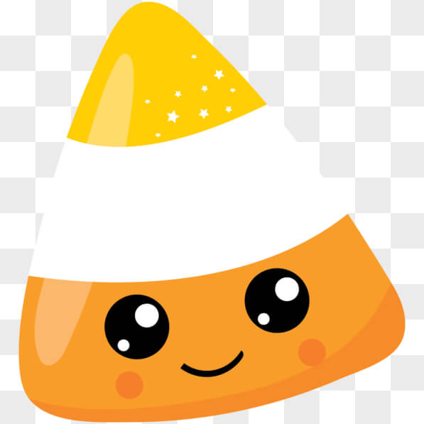Download Smiley Face Candy Corn with Stars Decoration PNGs Online ...