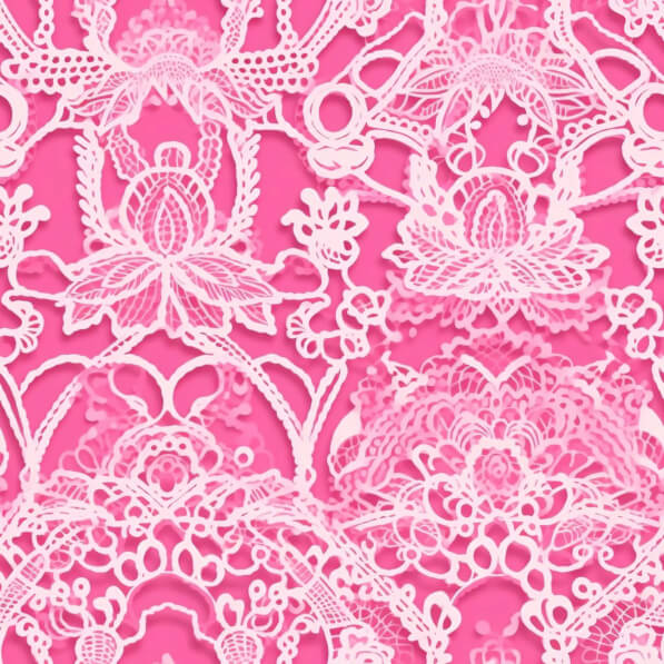 Download Pink Lace Pattern Background with Flowers and Vines Patterns Online - Creative Fabrica