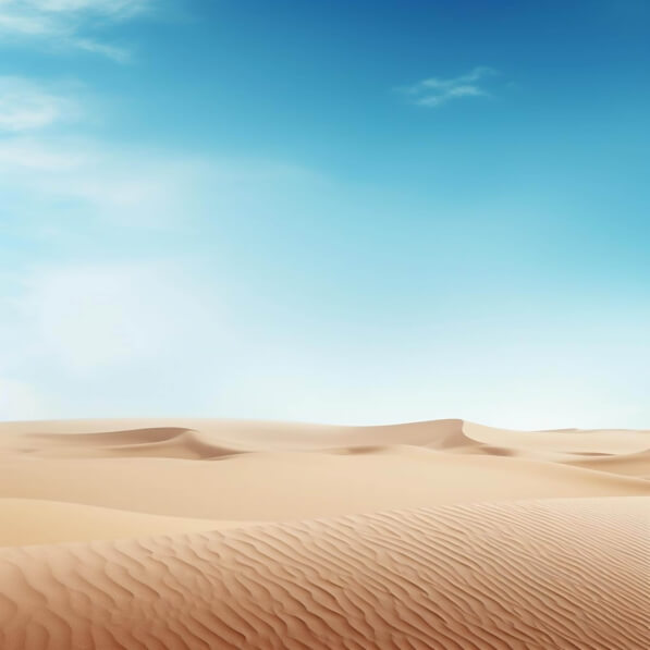 Download Desert landscape with sand dunes and palm trees Backgrounds ...