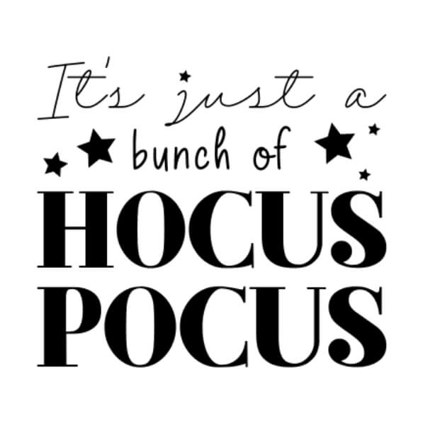 Download Black and White Hocus Pocus Poster Quotes Online - Creative ...