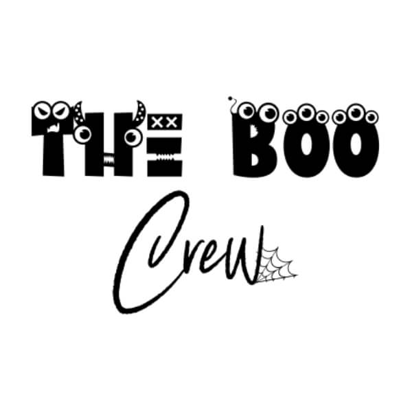 Download The Boo Crew Logo on White Background with Eyeballs Quotes ...