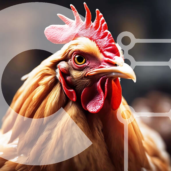 Close-up of Orange Rooster Staring at the Camera stock photo | Creative ...