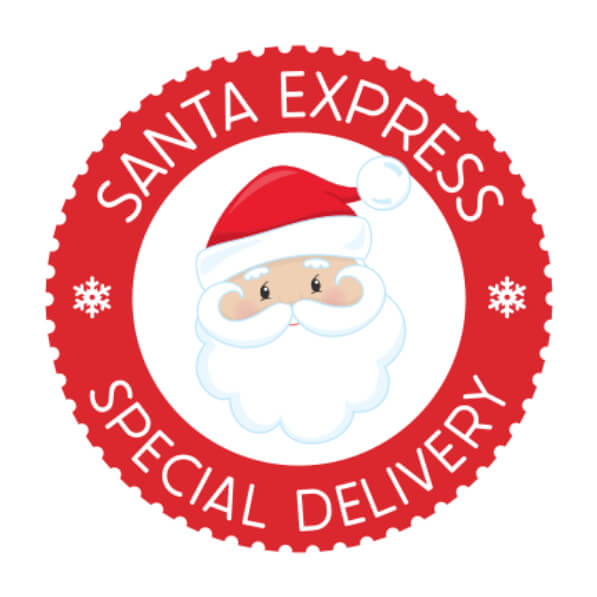 Download Santa Express Special Delivery Sticker Quotes Online ...