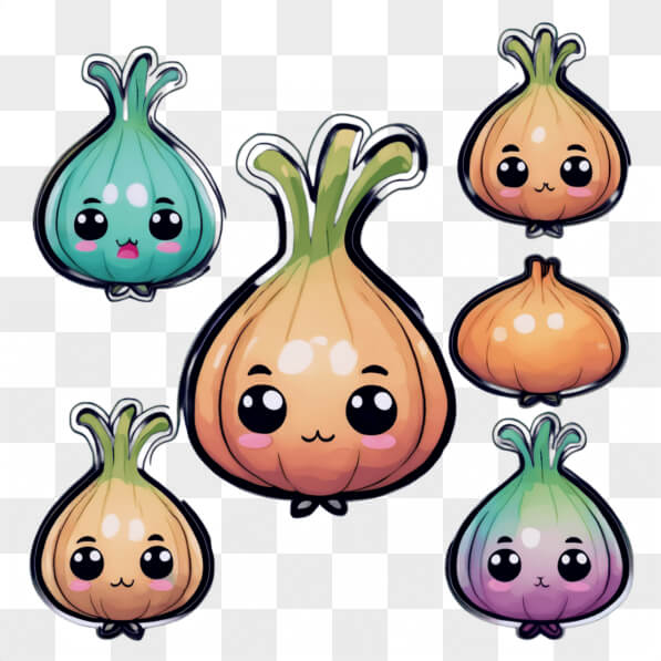 Download Cute Cartoon Onions Cartoons Online - Creative Fabrica