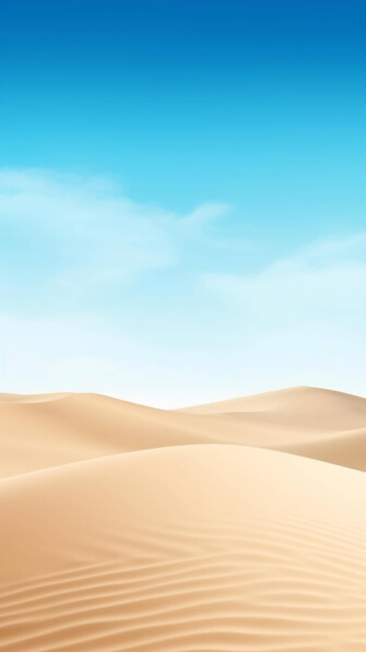 Download Desert Landscape with Sand Dunes and Blue Sky Backgrounds ...