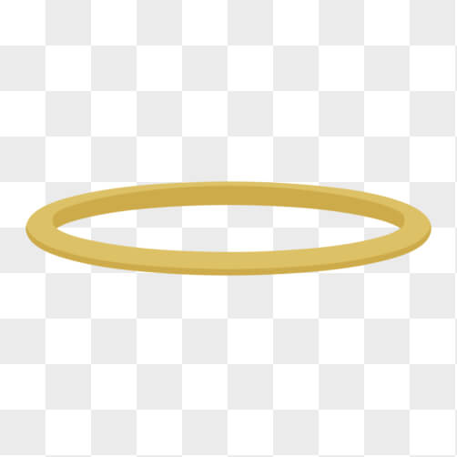 Download Gold Ring Icon on Black Background PNG Online - Creative Fabrica
