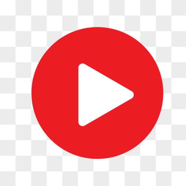 Download Red Play Button Icon for Music and Video Playback PNGs Online ...