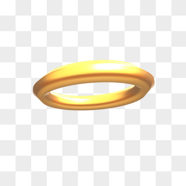 Download Gold Ring on White Background PNGs Online - Creative Fabrica